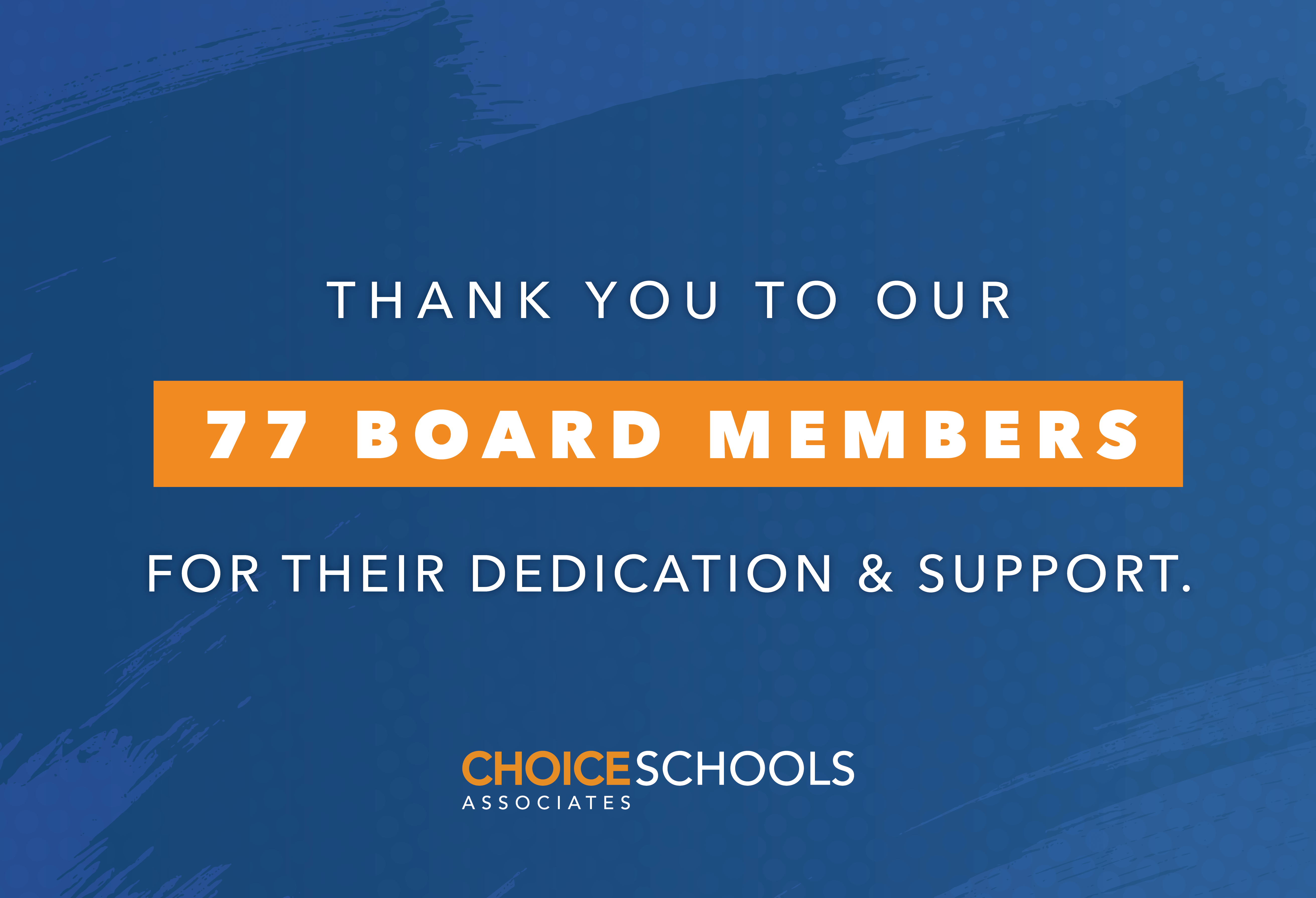 Board Appreciation Month 2023 - Choice Schools